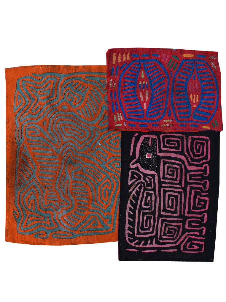 mola embroidery; lot #4 | gallery 1925